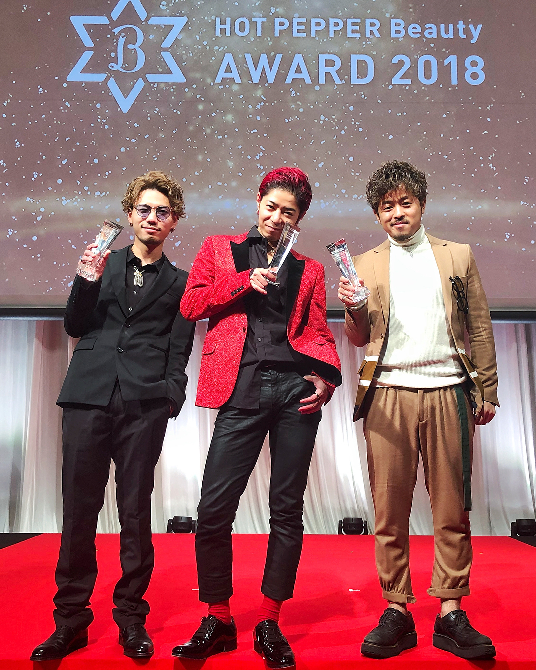 2018.2.26 HOT PEPER Beauty AWARD 2018 授賞式 - Takagi Takuya